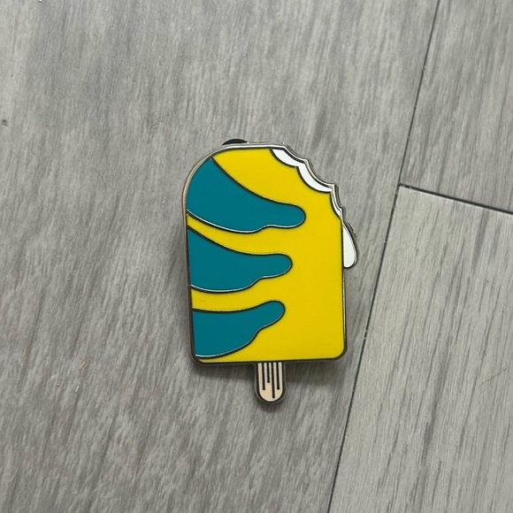 Disney | Accessories | Flounder Ice Cream Bar Pin | Poshmark